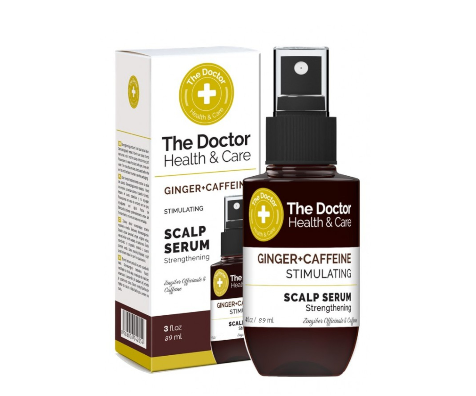 Serum stymulujące zwiększające objętość włosów The Doctor Ginger ...