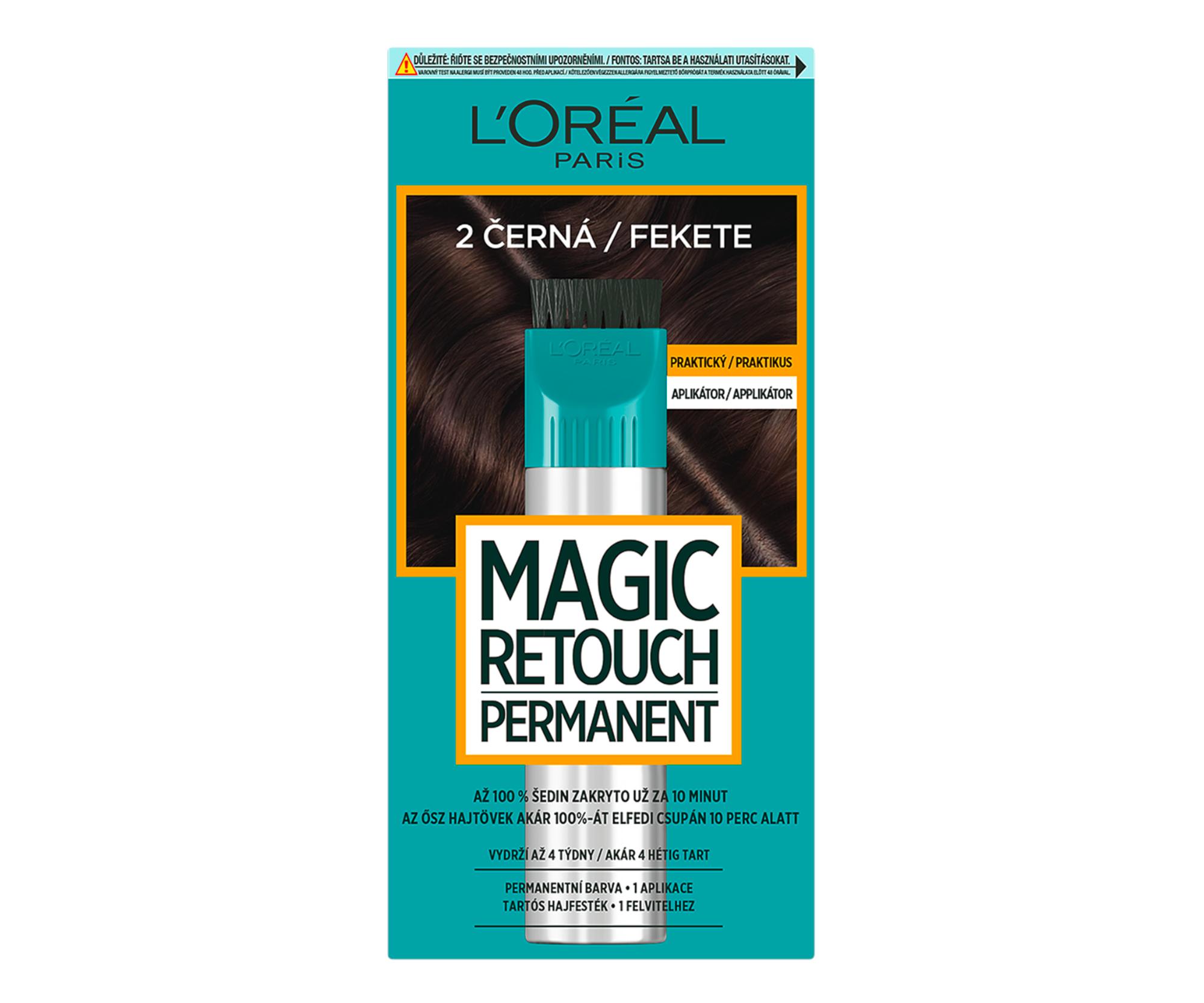 Trwała farba do zakrycia odrostów i siwych Loréal Magic Retouch ...
